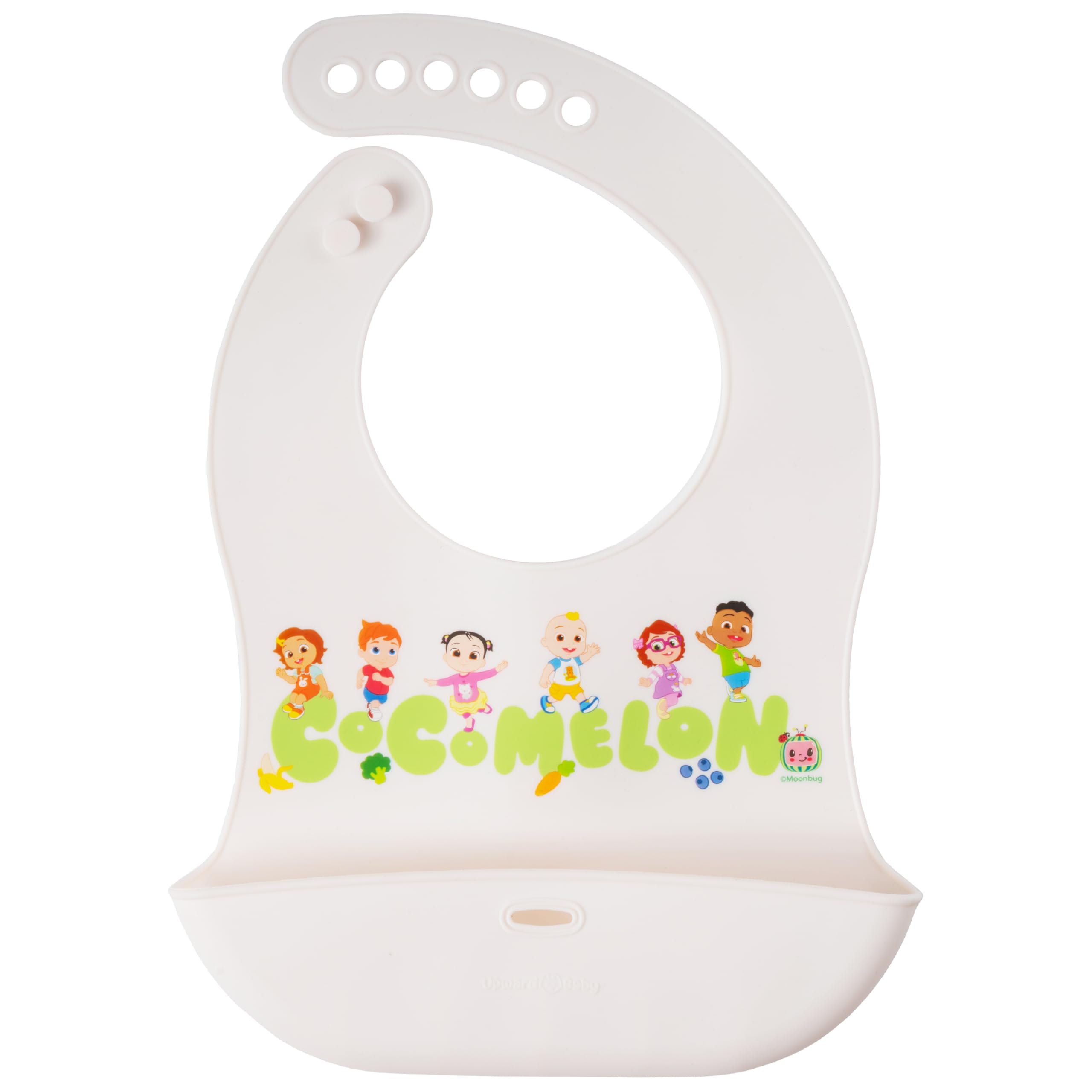 CoComelon Silicone Food Catching Bib – Natemia